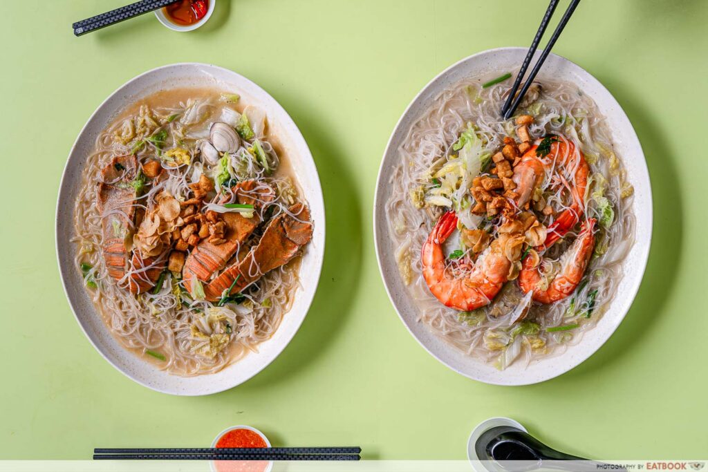 Ah B Seafood White Mee Hoon Review | Eatbook.sg