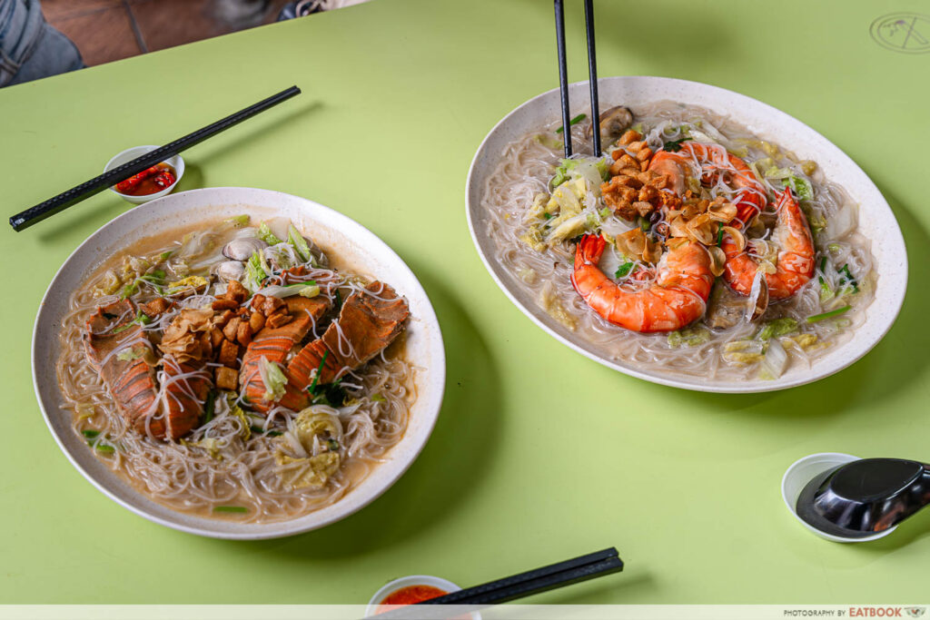 Ah B Seafood White Mee Hoon Review | Eatbook.sg