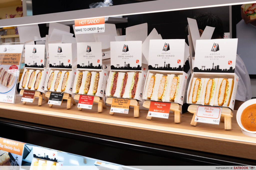 Ebisu Sando Kyoto: Legit Japanese Sandos At Takashimaya | Eatbook.sg