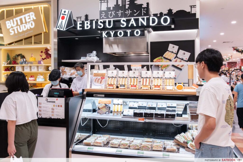 Ebisu Sando Kyoto: Legit Japanese Sandos At Takashimaya | Eatbook.sg