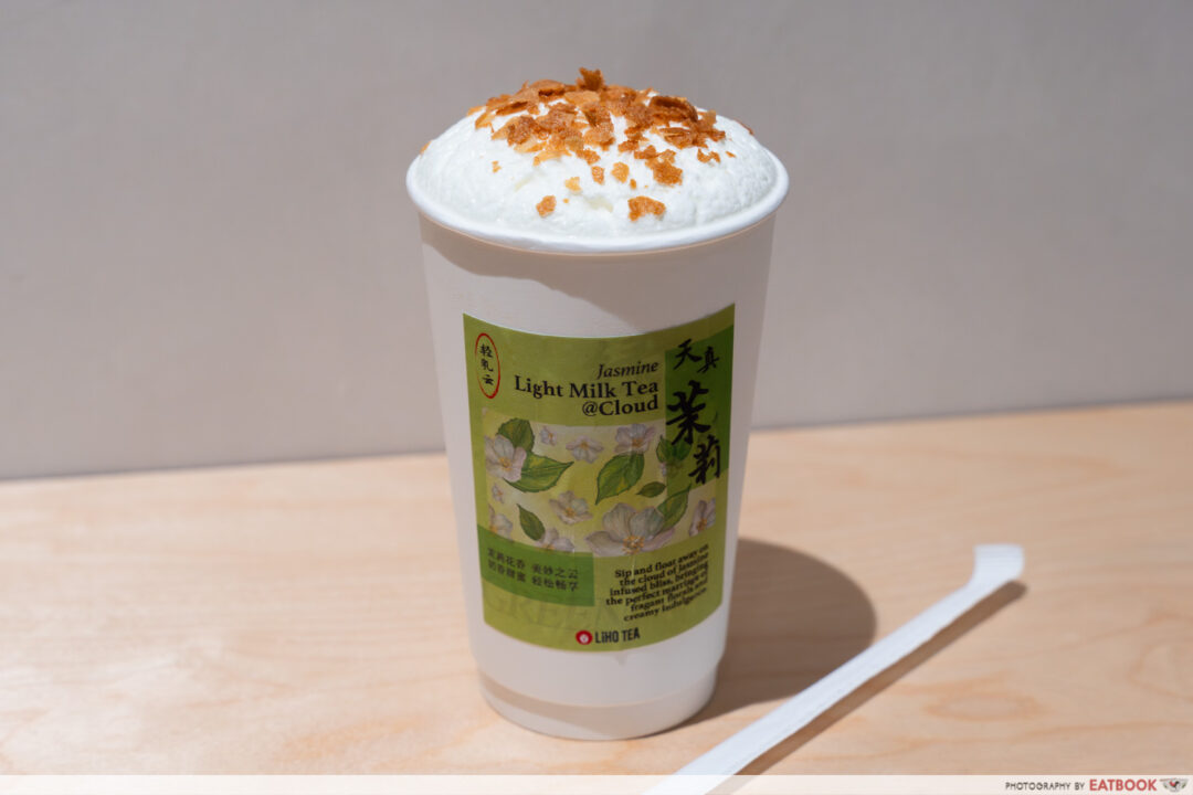 LiHO TEA Has New Fluffy Light Milk Tea Cloud Series | Eatbook.sg