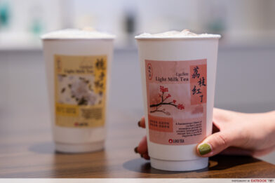 LiHO TEA Has New Fluffy Light Milk Tea Cloud Series | Eatbook.sg