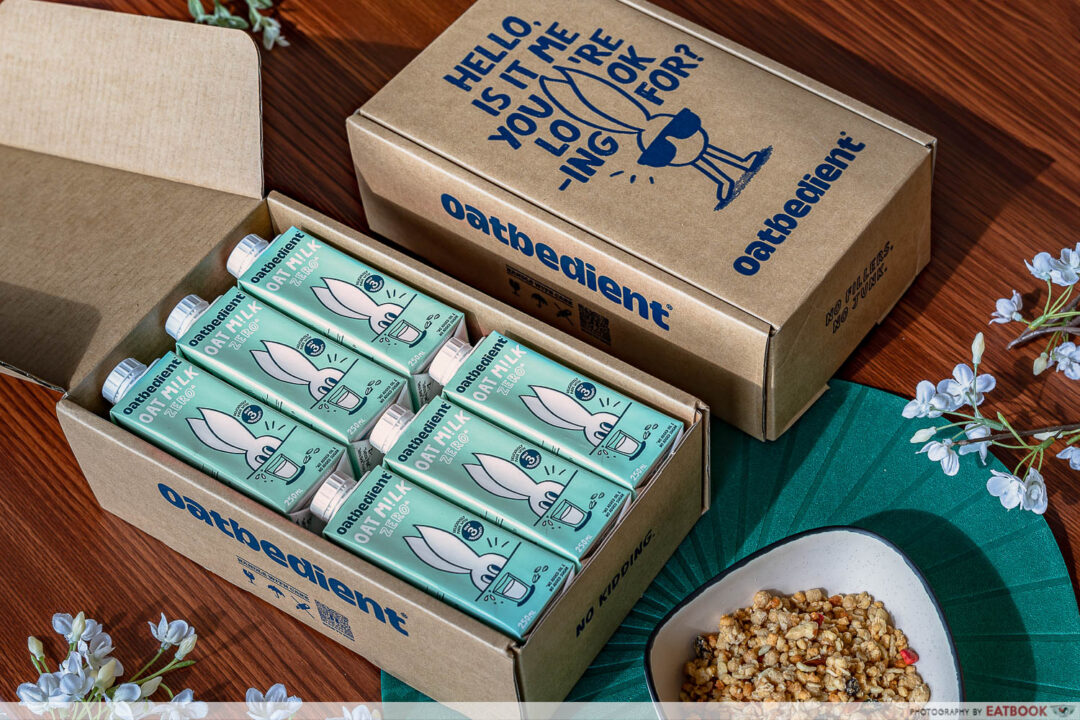 Oatbedient Launches “The Cleanest Oat Milk On The Planet” | Eatbook.sg