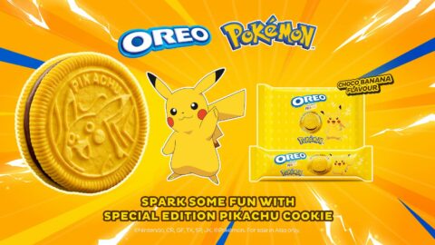 OREO Launches Pokemon-Themed Cookies | Eatbook.sg