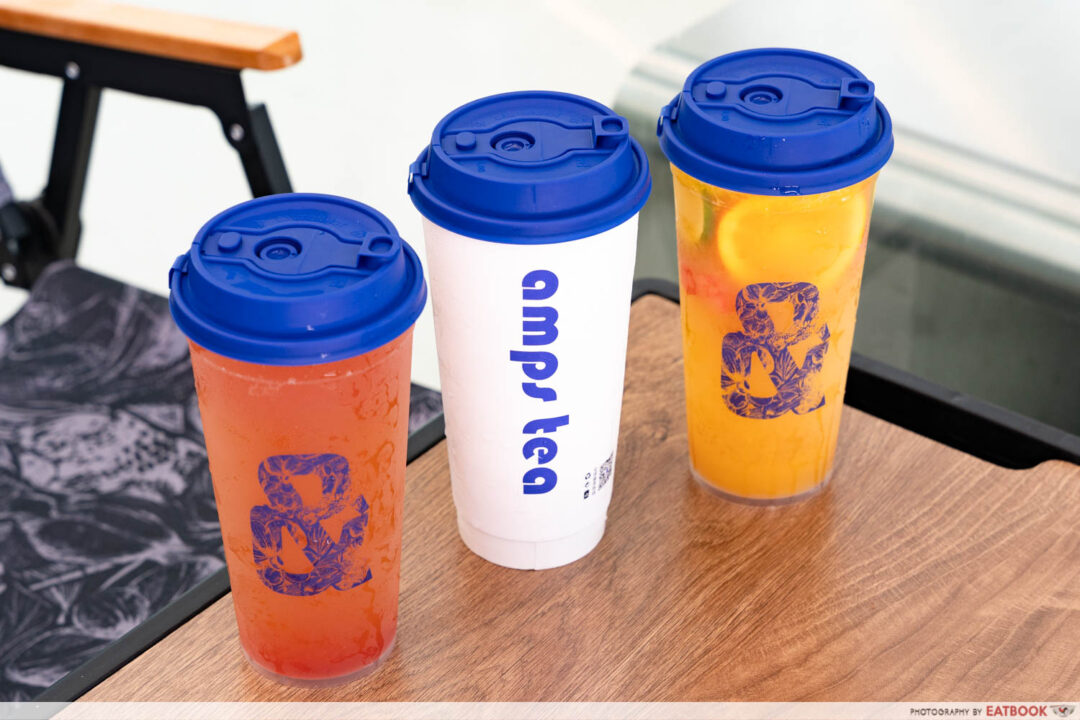 Amps Tea: New Tea Bar By Chagee Singapore Team | Eatbook.sg