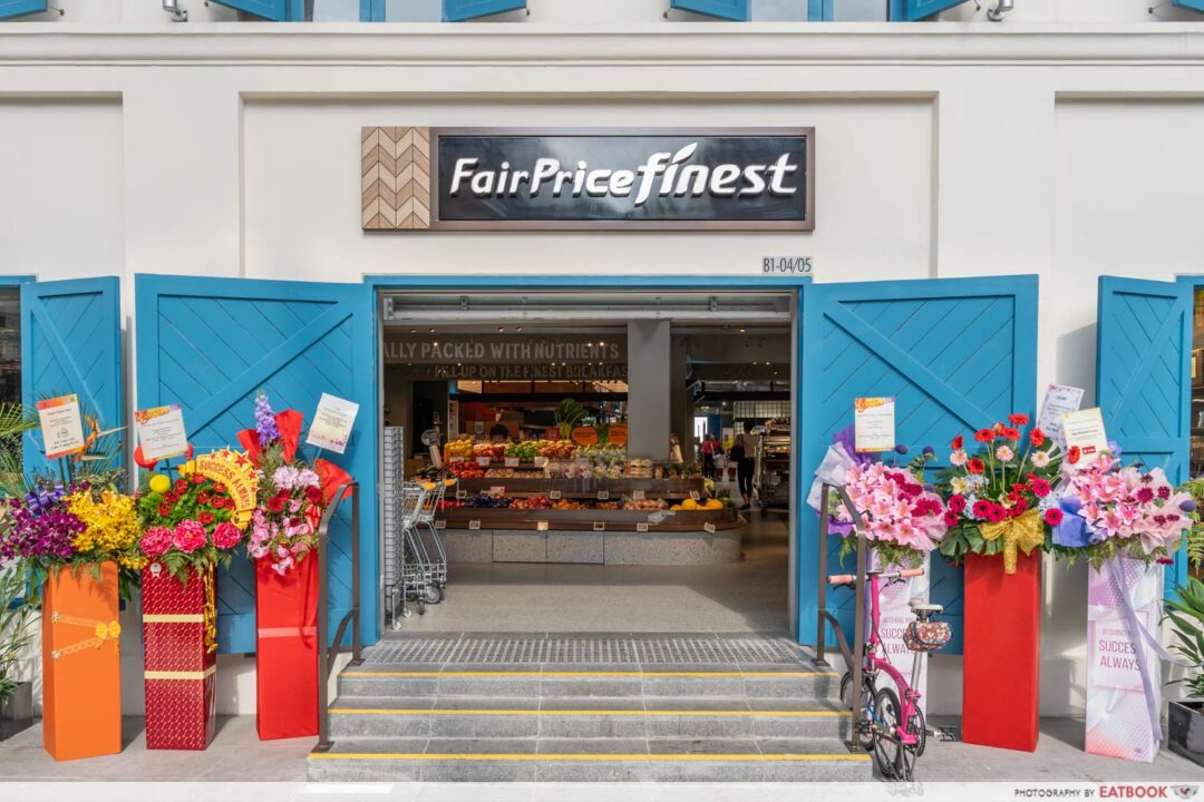 FairPrice Finest In Clarke Quay Has A Food Court And Bar | Eatbook.sg