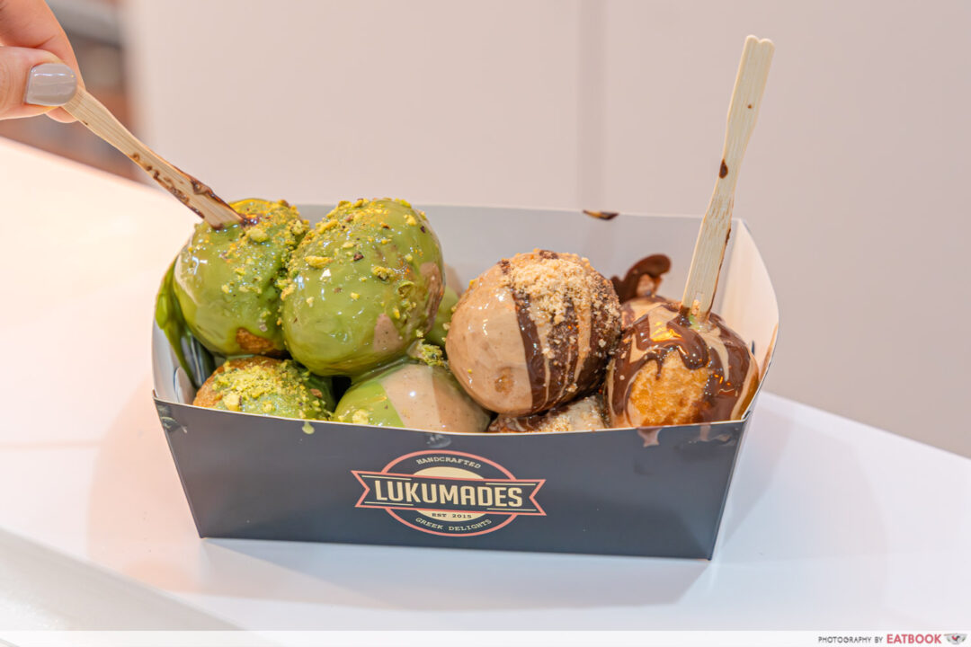 Lukumades Singapore: Famous Greek Doughnuts In Bugis | Eatbook.sg