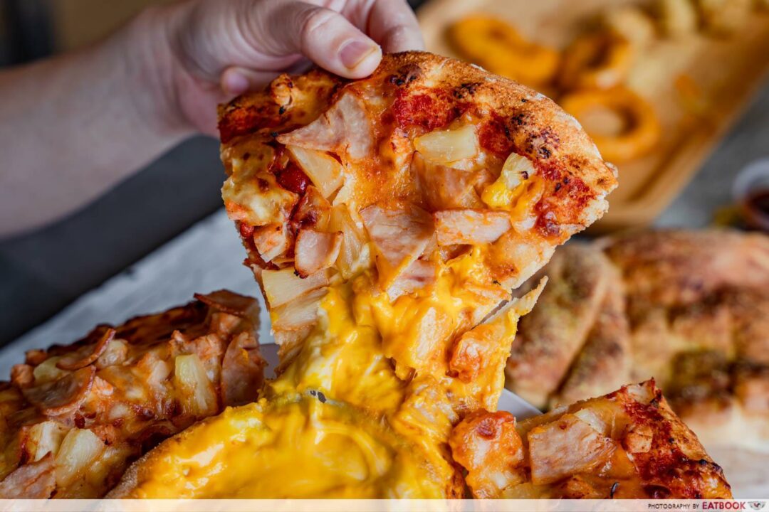 Domino’s Has New Cheese Volcano Pizza | Eatbook.sg