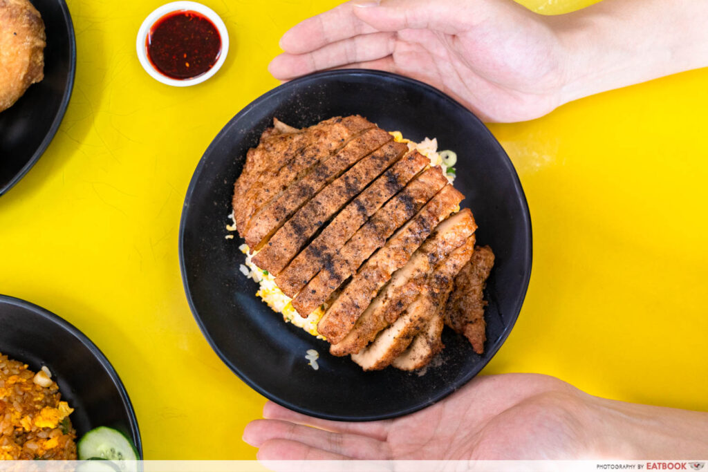Fire Rice Review: DTF-Style Fried Rice With XL Pork Chop In TPY ...