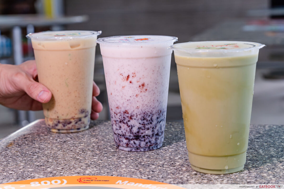 Pure Soya Bean: Matcha Soya Milk Under $4 In Toa Payoh | Eatbook.sg