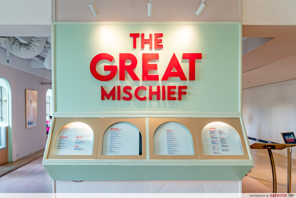 The Great Mischief: $38.90++ High Tea In National Gallery | Eatbook.sg