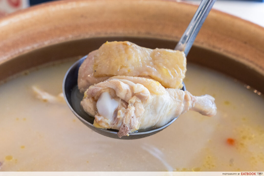 Charcoal Claypot Chicken Review: Guangdong Soup In Farrer Park | Eatbook.sg