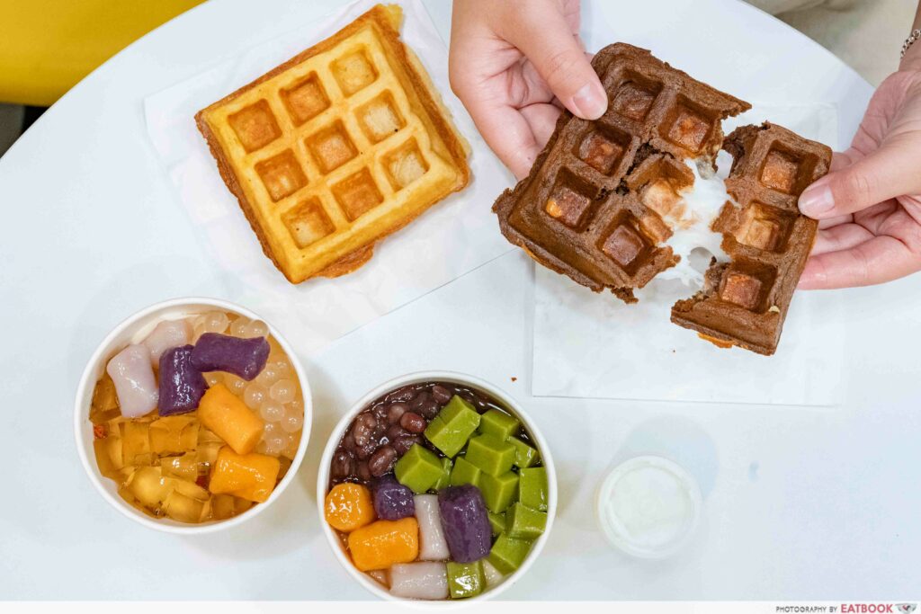 Do Qoo Has New Halal Mochi Waffles | Eatbook.sg