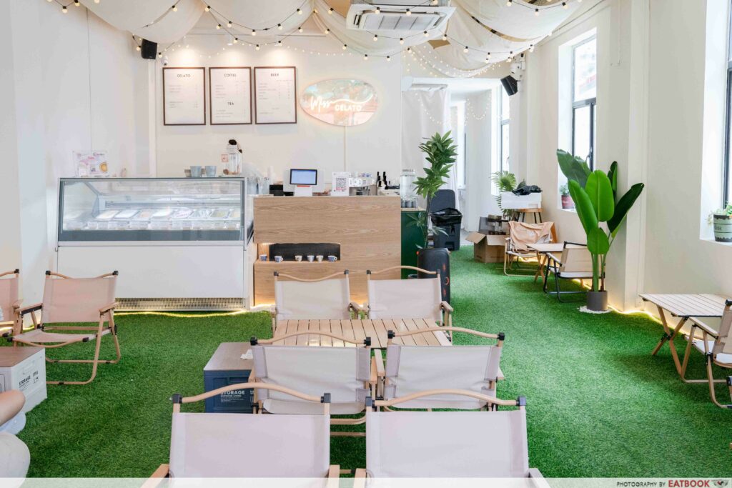 Miss Gelato: Glamping-Themed Cafe In Bugis | Eatbook.sg