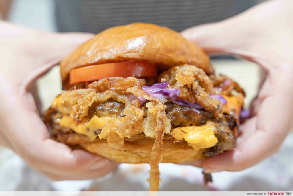 The Only Burger Review: XL Burgers At Tampines | Eatbook.sg