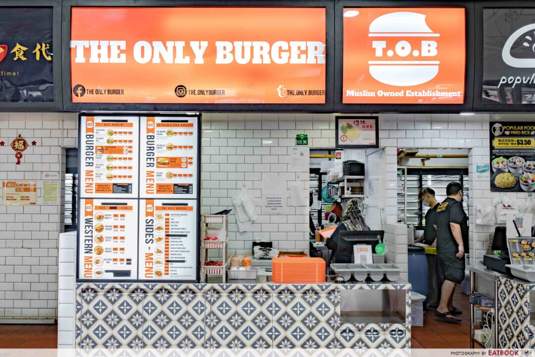 The Only Burger Review: XL Burgers At Tampines | Eatbook.sg