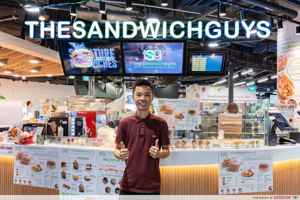 The Sandwich Guys: Loaded Sandwiches In Raffles Place | Eatbook.sg