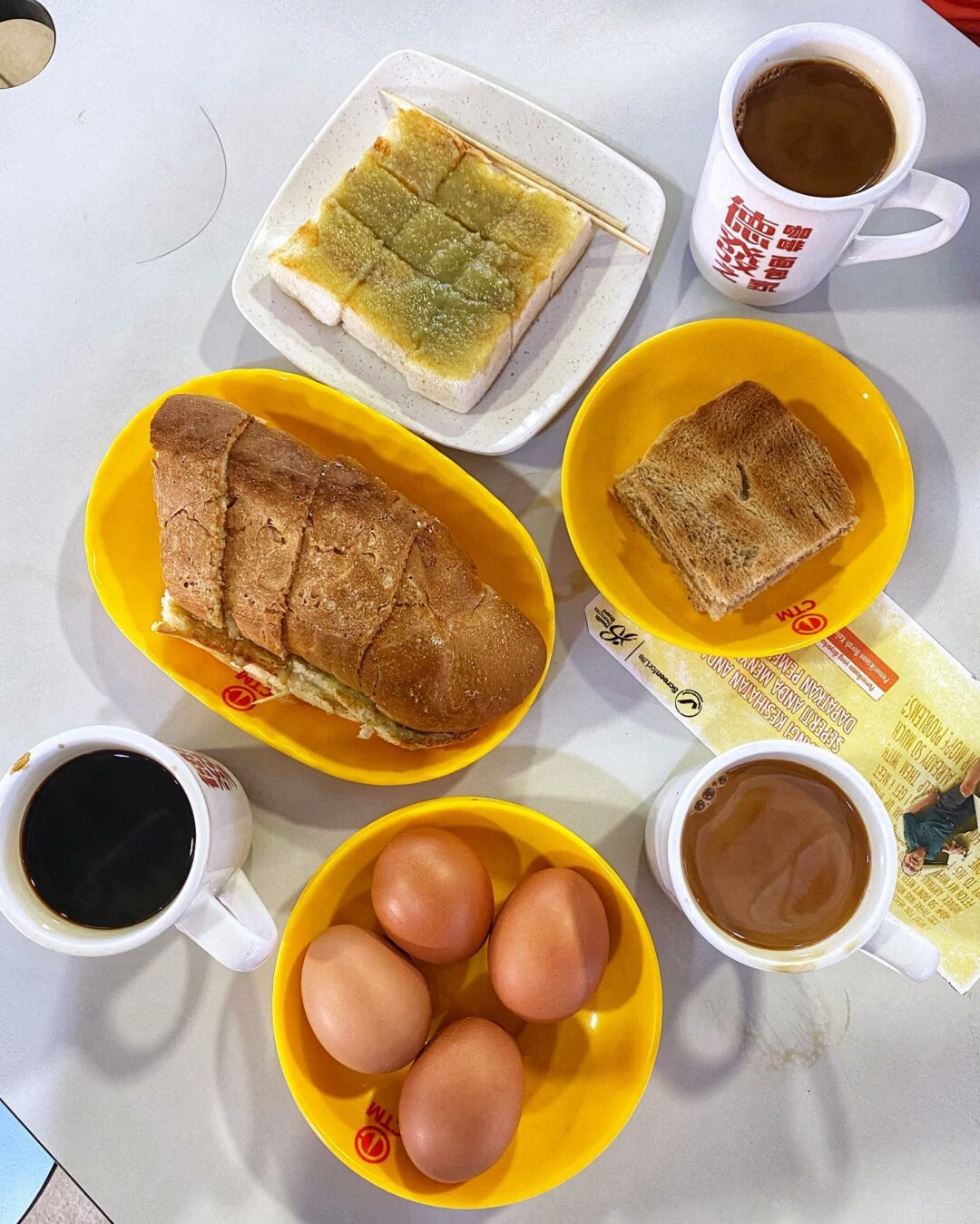 Teck Huat Coffee Roti: Cheap Kaya Toast Sets | Eatbook.sg