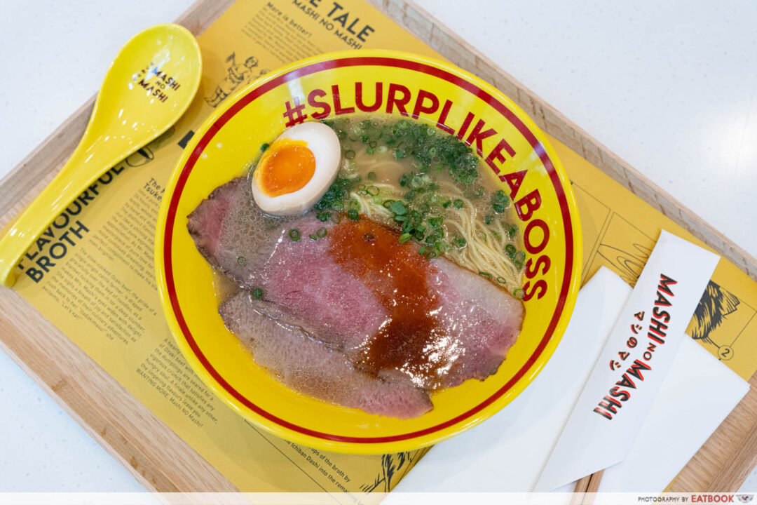 Mashi no Mashi Review: Japan-Famous Wagyu Ramen In Bugis | Eatbook.sg