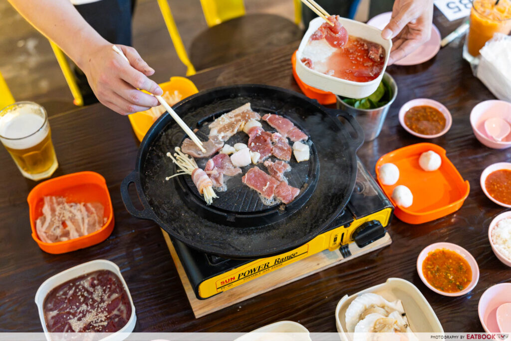Mr Mookata Plus: $29.90++ Thai BBQ Buffet With Hunks In Tanglin ...