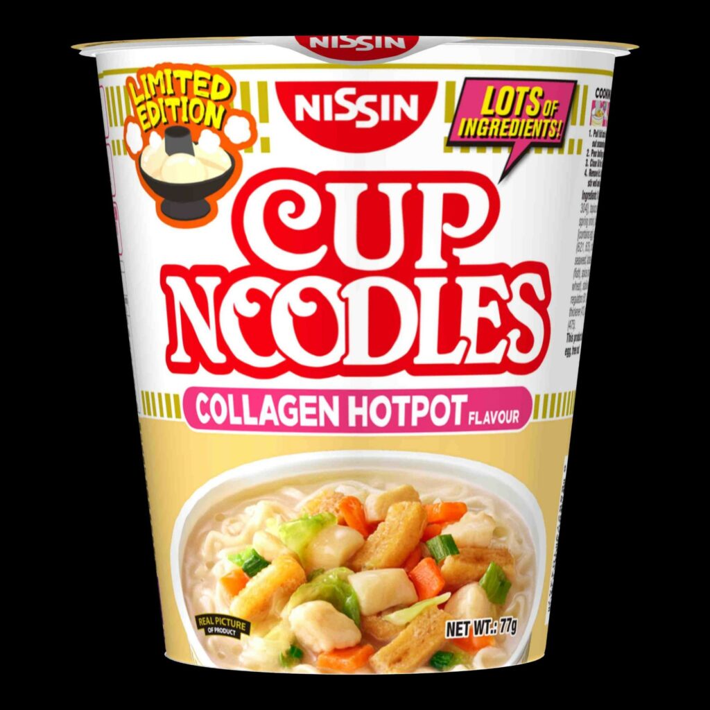 NISSIN Has New Collagen Hotpot Cup Noodles For A Limited Time | Eatbook.sg
