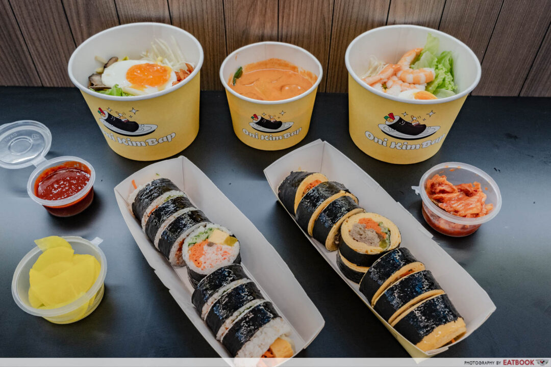 Oni Kimbap x O.BBa Jjajang Express: New Korean Food Kiosk In Orchard ...