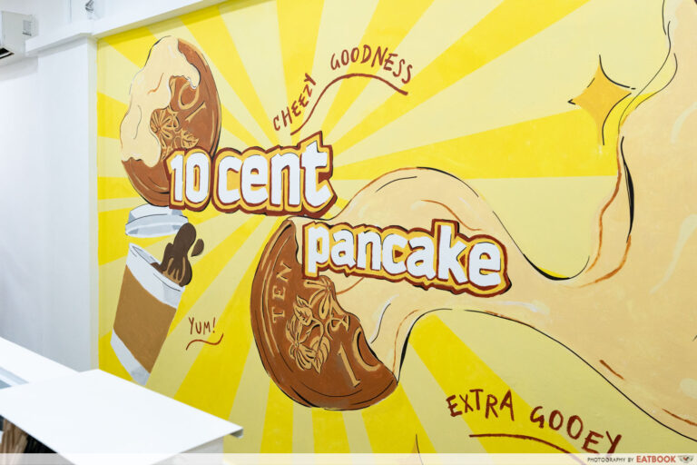 10 Cent Pancake: Viral Cheese Coin Pancake In CBD | Eatbook.sg