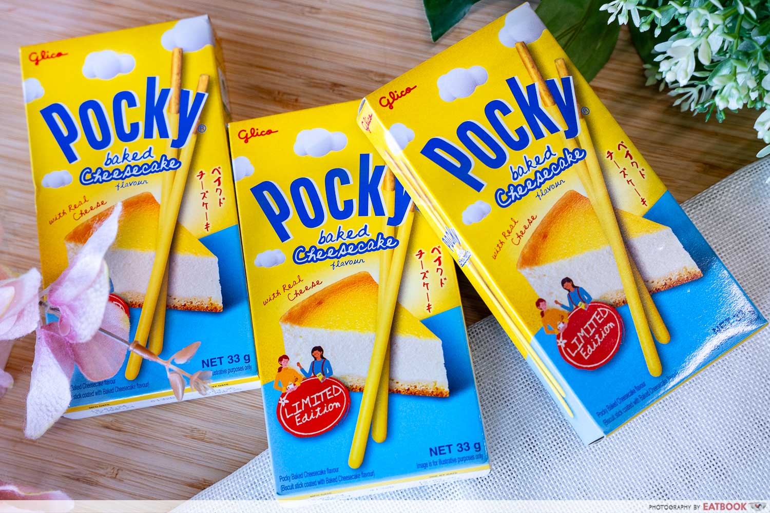 New Pocky Baked Cheesecake Flavour Is Now In SG | Eatbook.sg