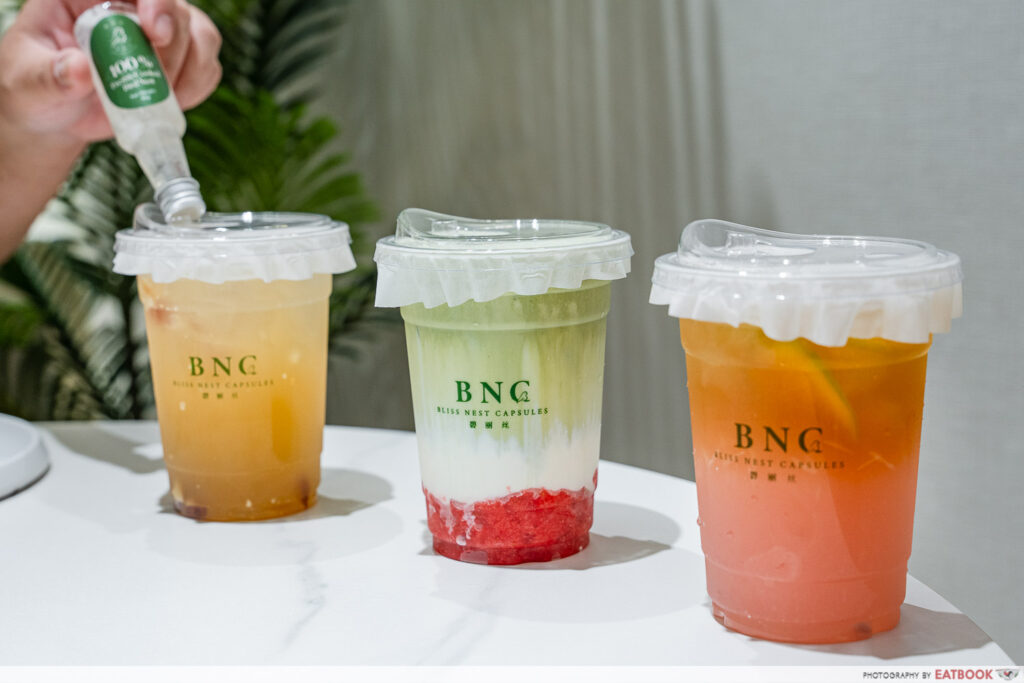 Bliss Nest Capsules: Bird's Nest Bubble Tea At VivoCity | Eatbook.sg