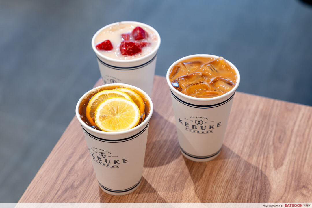 Kebuke: Famous Taiwanese Bubble Tea In Orchard | Eatbook.sg