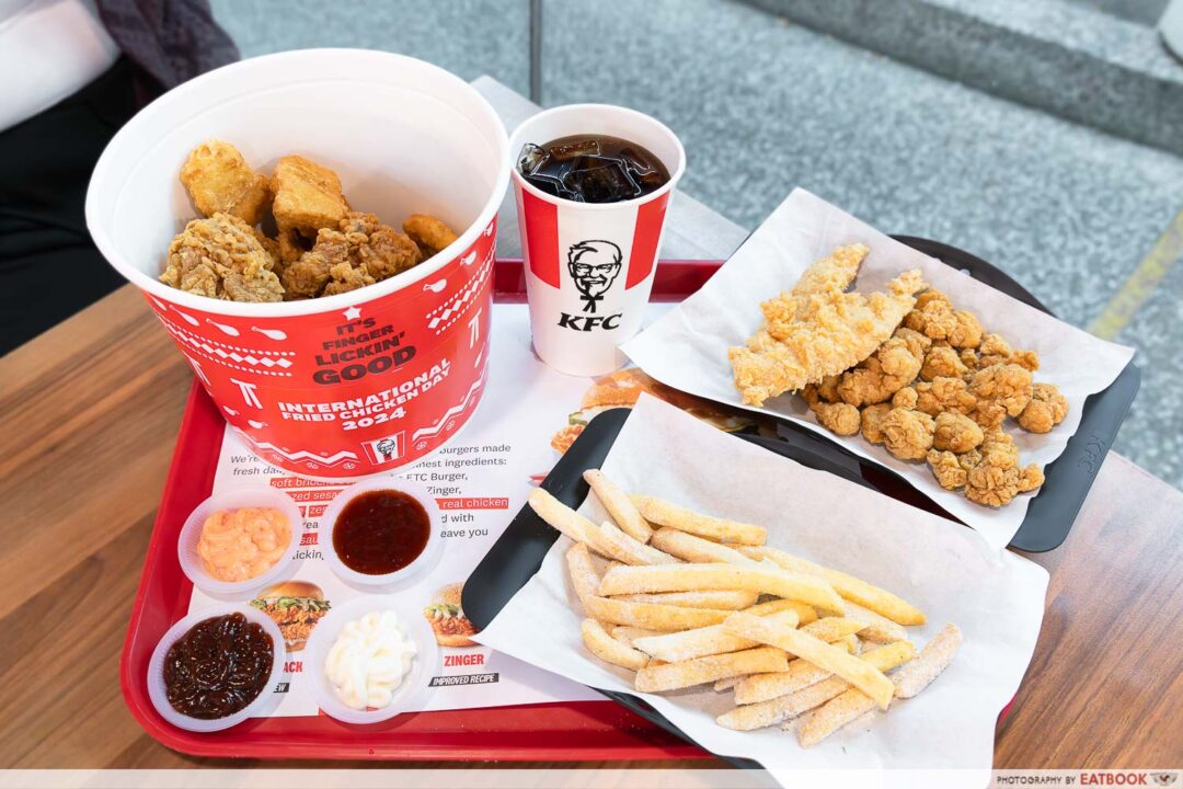 KFC Buffet: Free-Flow Fried Chicken From 3 To 5 July | Eatbook.sg