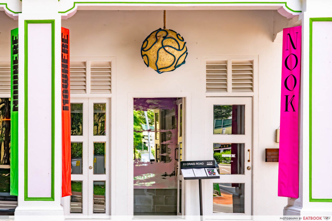 Nook Nowhere: 3-Storey Restaurant With Art Installation In CBD | Eatbook.sg