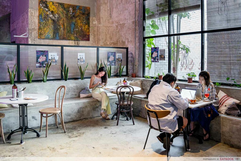 The FOUNDERS Cafe: Industrial JB Cafe With Bali Vibes | Eatbook.sg