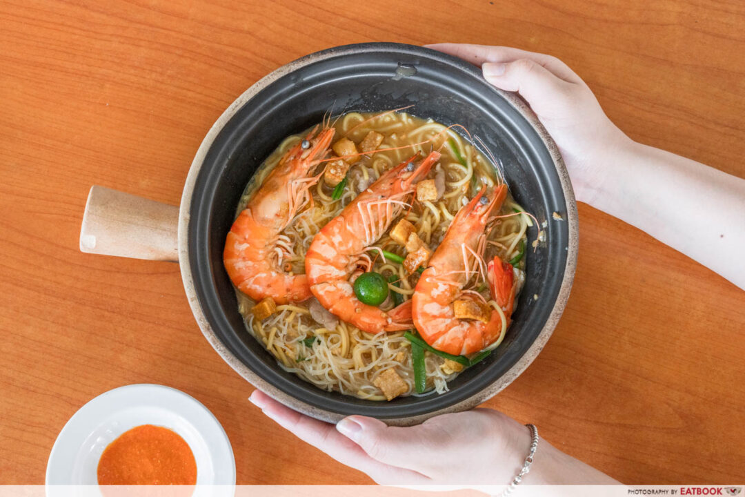 Hae! Prawn Claypot Review: XL Prawn Claypot In Bedok | Eatbook.sg