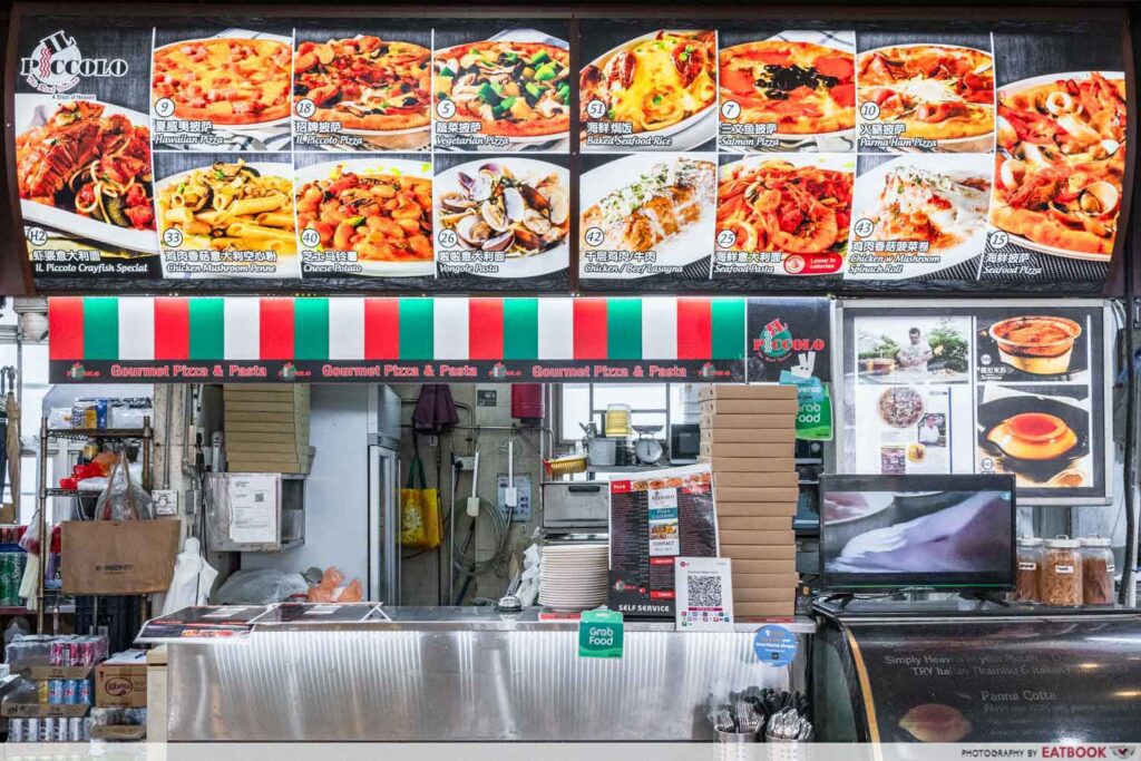 Il Piccolo Pizzeria: Italian Stall With 50+ Dishes By Chinese Hawker ...