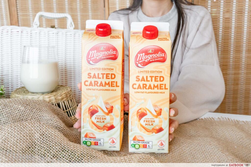 Magnolia Has New Salted Caramel Milk | Eatbook.sg