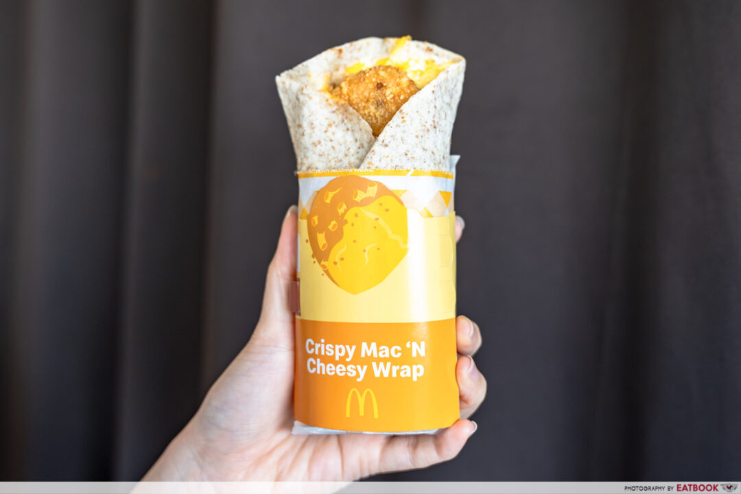 McDonald's Crispy Mac 'N Cheesy Wrap Returns | Eatbook.sg