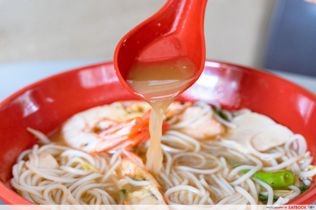 Sixth Avenue Porky Prawn Noodle Review: Prawn Mee Stall In Bukit Timah | Eatbook.sg