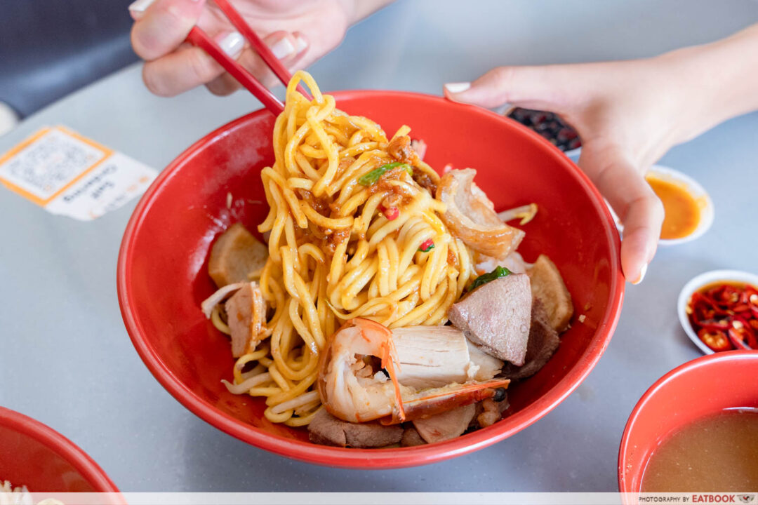 Sixth Avenue Porky Prawn Noodle Review: Prawn Mee Stall In Bukit Timah | Eatbook.sg