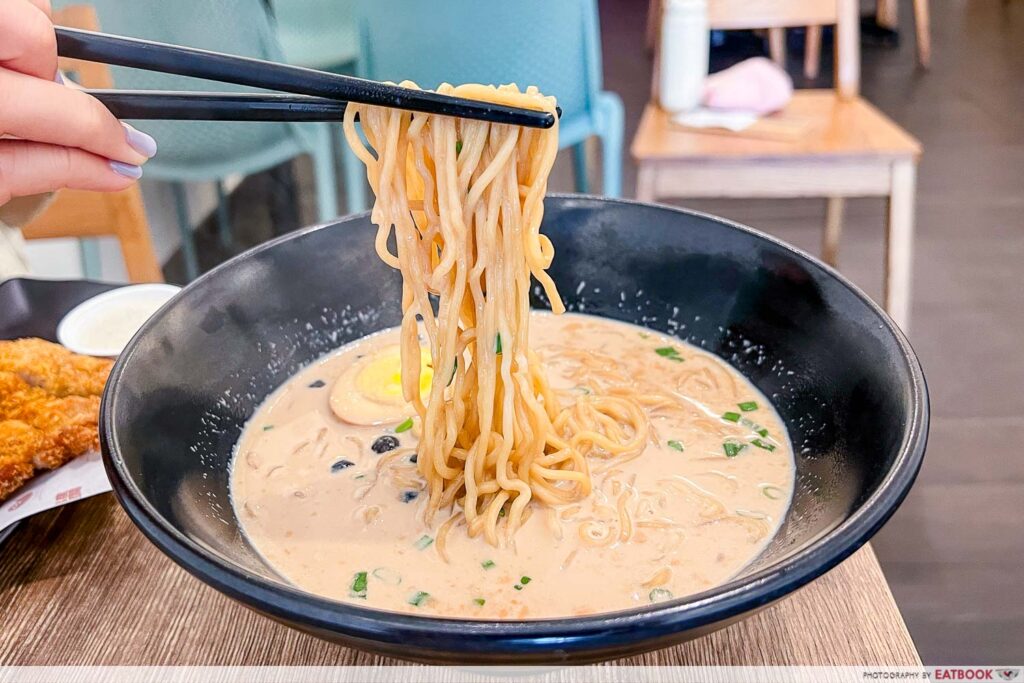 8 Degrees Has Bubble Tea Ramen With Pearls | Eatbook.sg