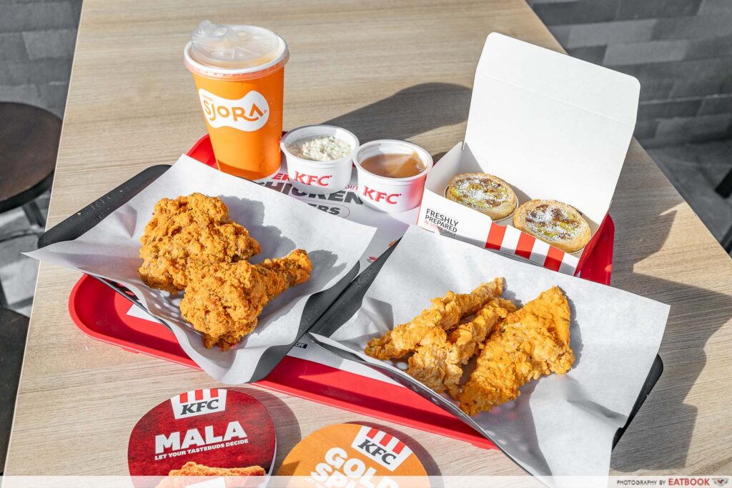 KFC Has New Mala Goldspice Fried Chicken | Eatbook.sg