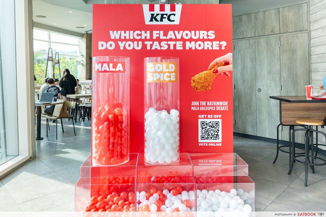 KFC Has New Mala Goldspice Fried Chicken | Eatbook.sg