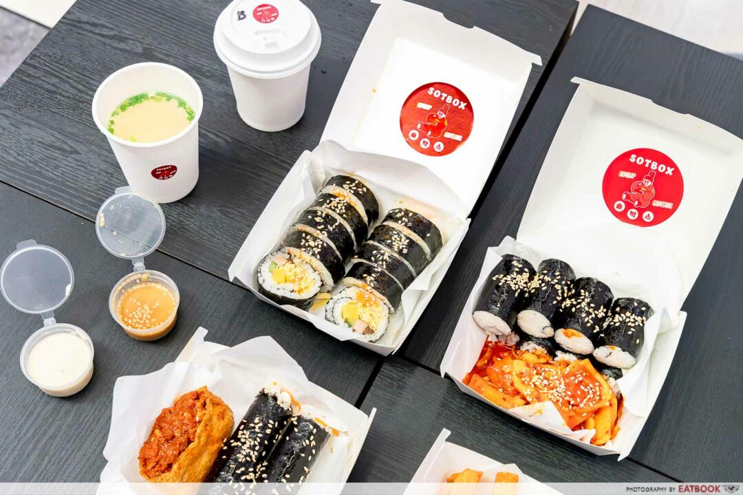 SOTBOX: New Kimbap Kiosk At Suntec | Eatbook.sg