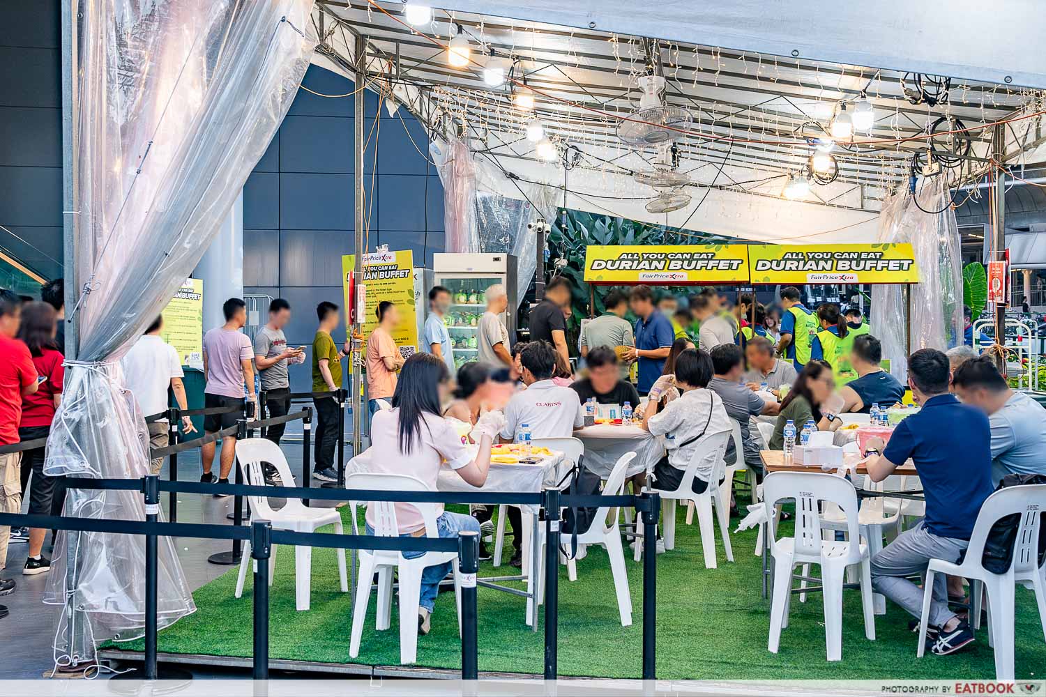 FairPrice Xtra AMK Hub Has $45 Durian Buffet | Eatbook.sg