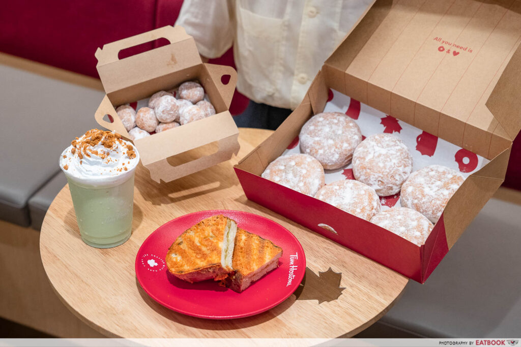 Tim Hortons Launches Kaya Melts And Doughnuts For National Day | Eatbook.sg