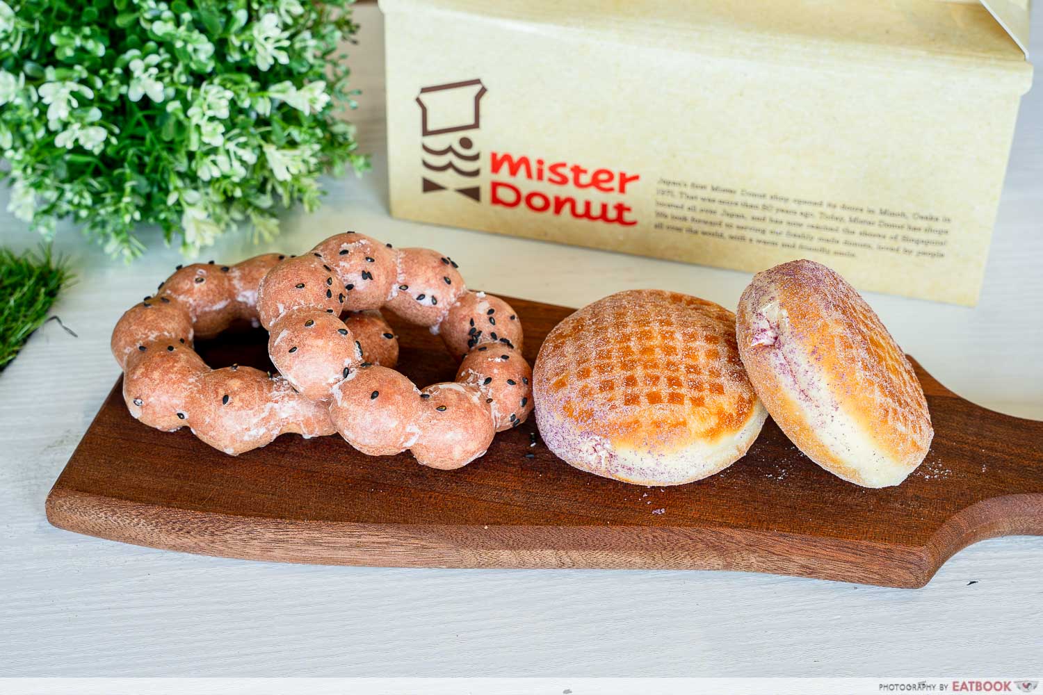 Mister Donut To Launch Purple Sweet Potato Doughnuts | Eatbook.sg