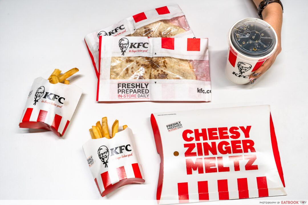 KFC Cheesy Zinger Meltz Returns On 4 Sep 2024 | Eatbook.sg