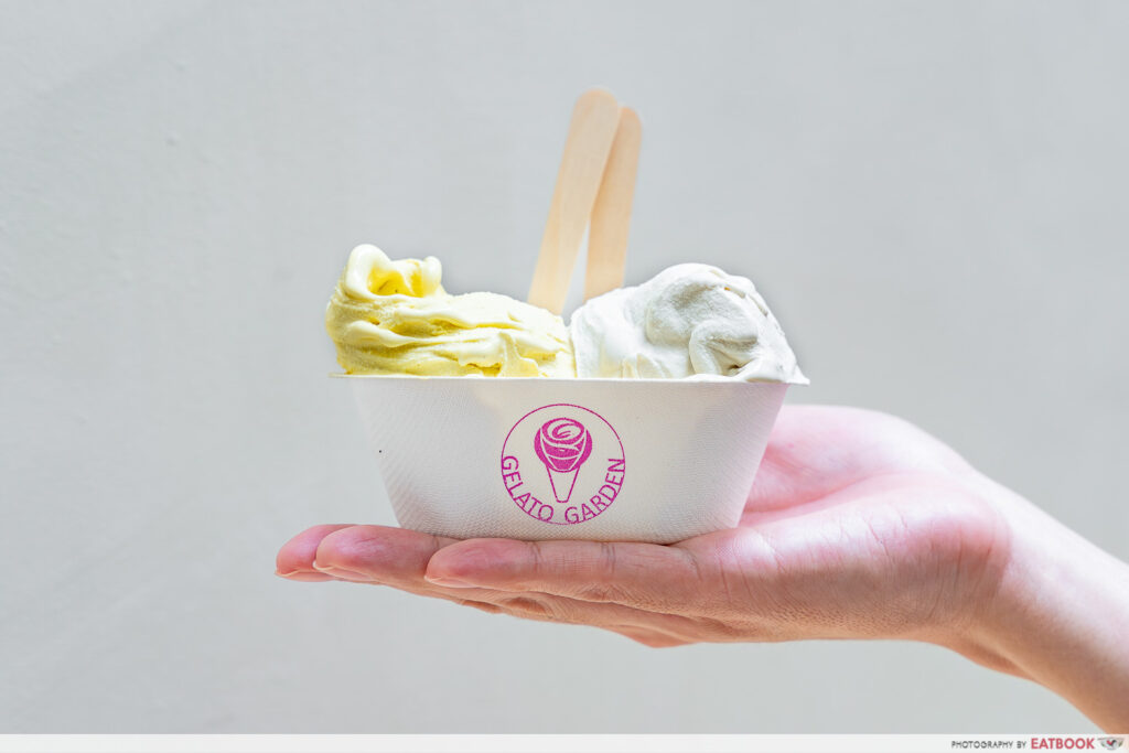 Gelato Garden: “Spinning” Gelato Cafe In Haji Lane | Eatbook.sg