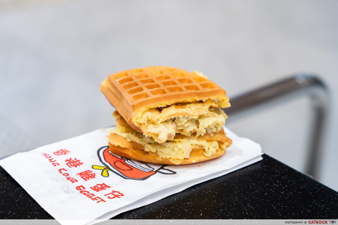 Hong Kong Egglet: MSW Durian Waffles In Somerset | Eatbook.sg