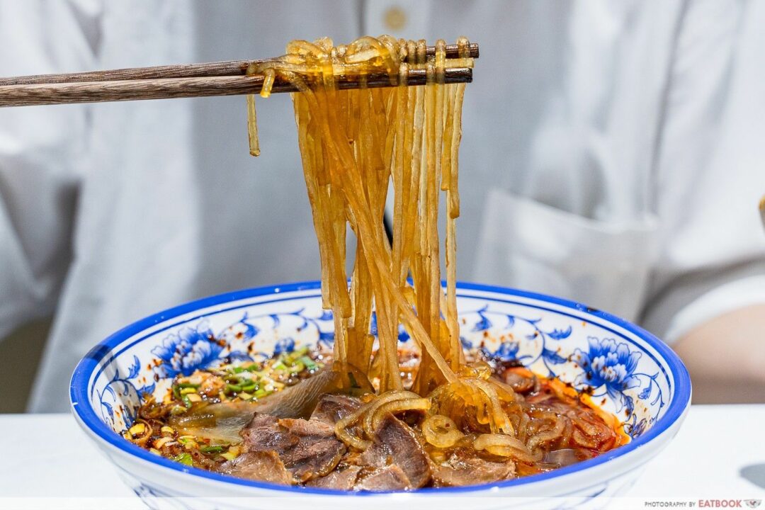 MEET Noodles Review: Clementi $6 Lanzhou La Mian | Eatbook.sg